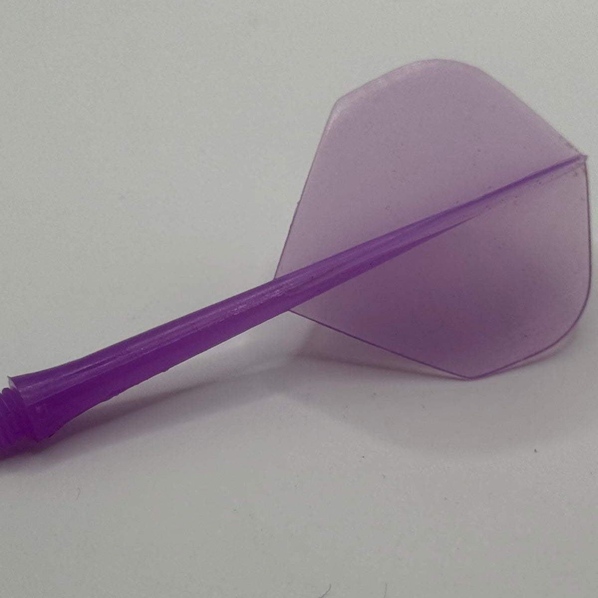 1/4 Inch Threaded Integrated Dart Flight and Shaft system Purple 5 set ...